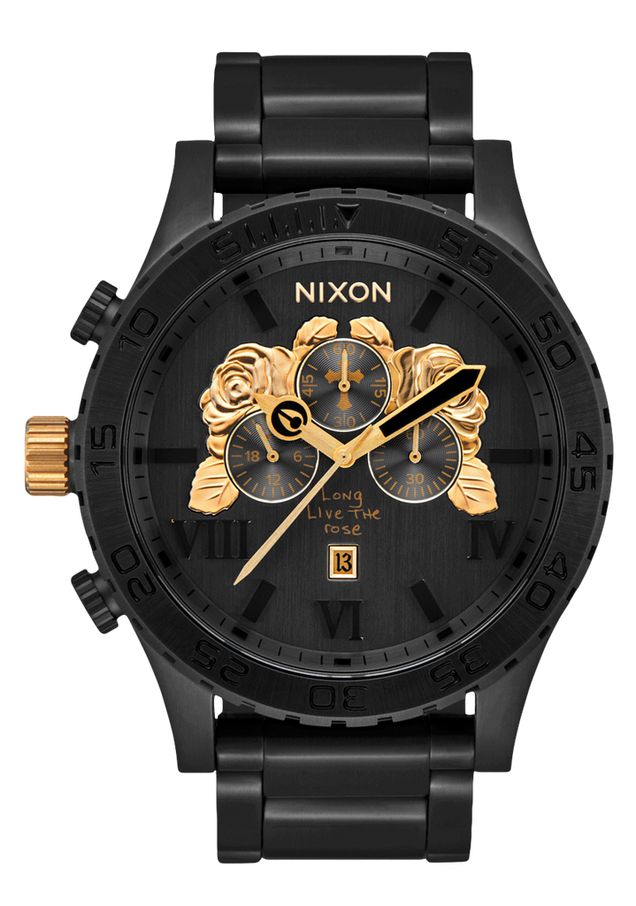 Reloj 51-30 Collab 2PAC | Black / Gold | Reloj Tupac – Nixon EU