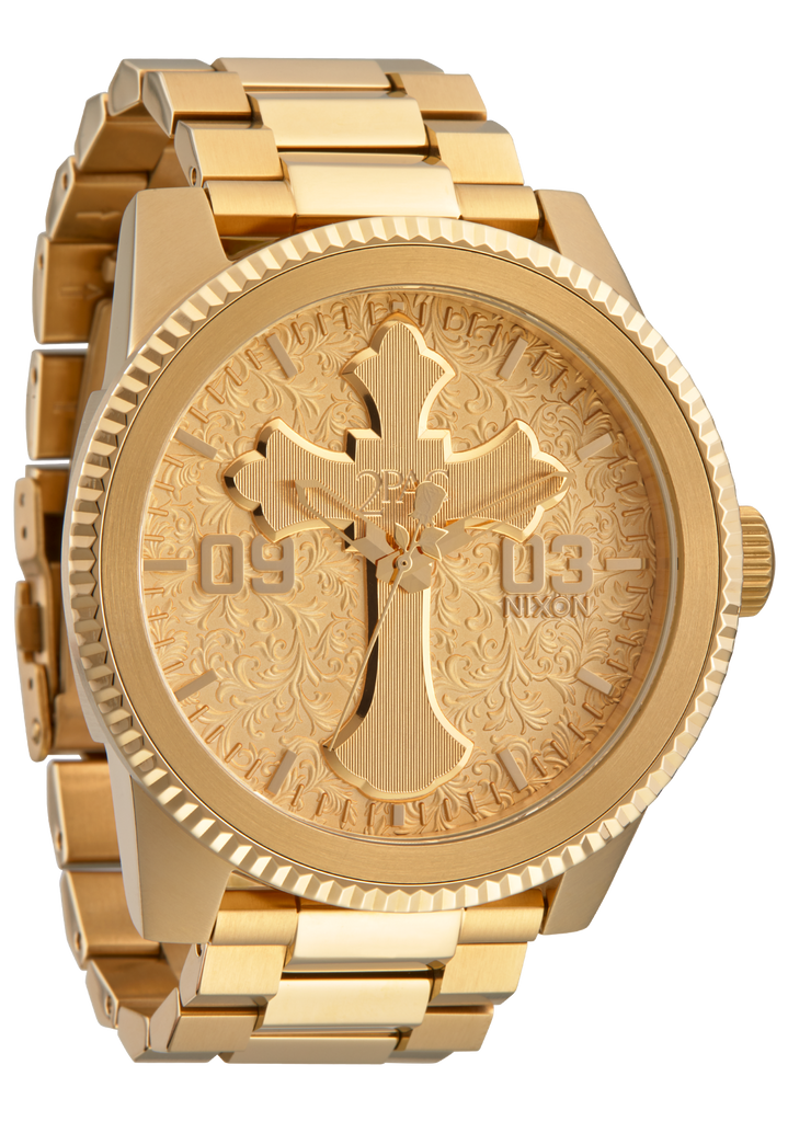 Reloj Corporal Collab 2PAC | Gold / Gold | Reloj Tupac – Nixon EU