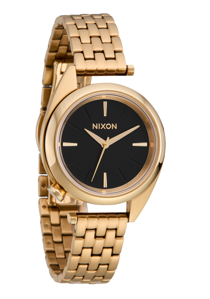 Eddy Watch | Todo Dorado / Negro | Pequeño Acero Inoxidable Mujer ...