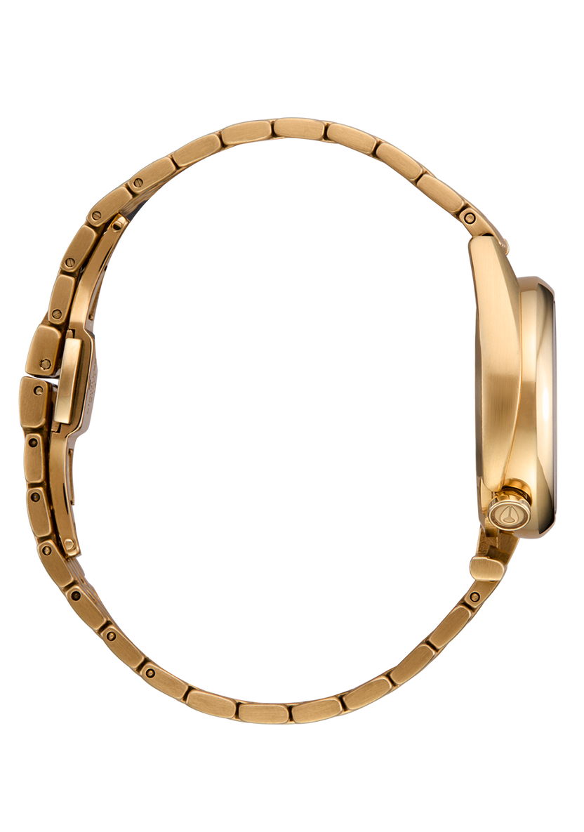 Eddy Watch | Todo Dorado / Negro | Pequeño Acero Inoxidable Mujer ...